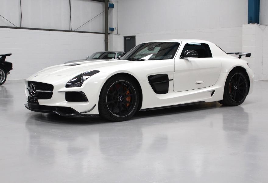 A Mercedes-Benz SLS AMG Black Series with only 1,000 miles is up for ...