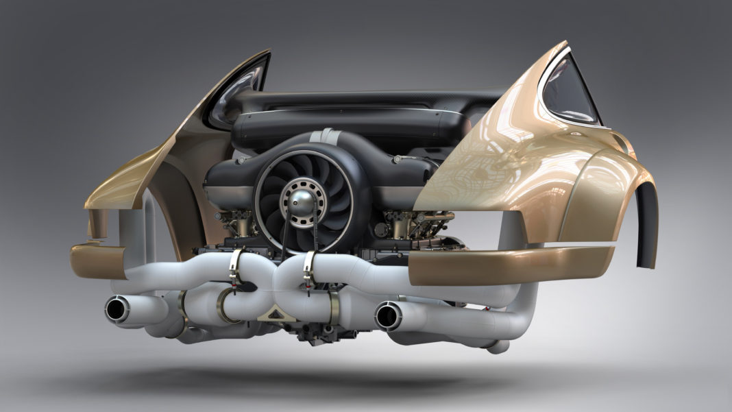 Singer presented a new air cooled boxer engine with 500 hp | Vehiclejar ...